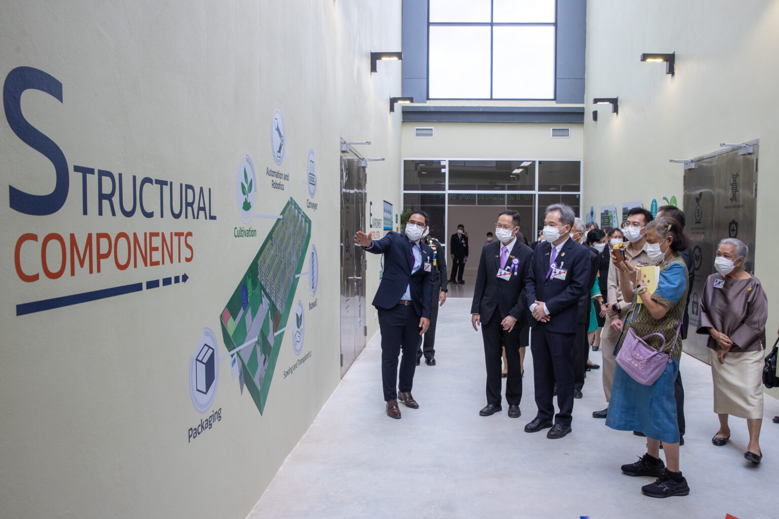 Princess Sirindhorn officially opens the Eastern Economic Corridor of Innovation (EECi) to serve ...