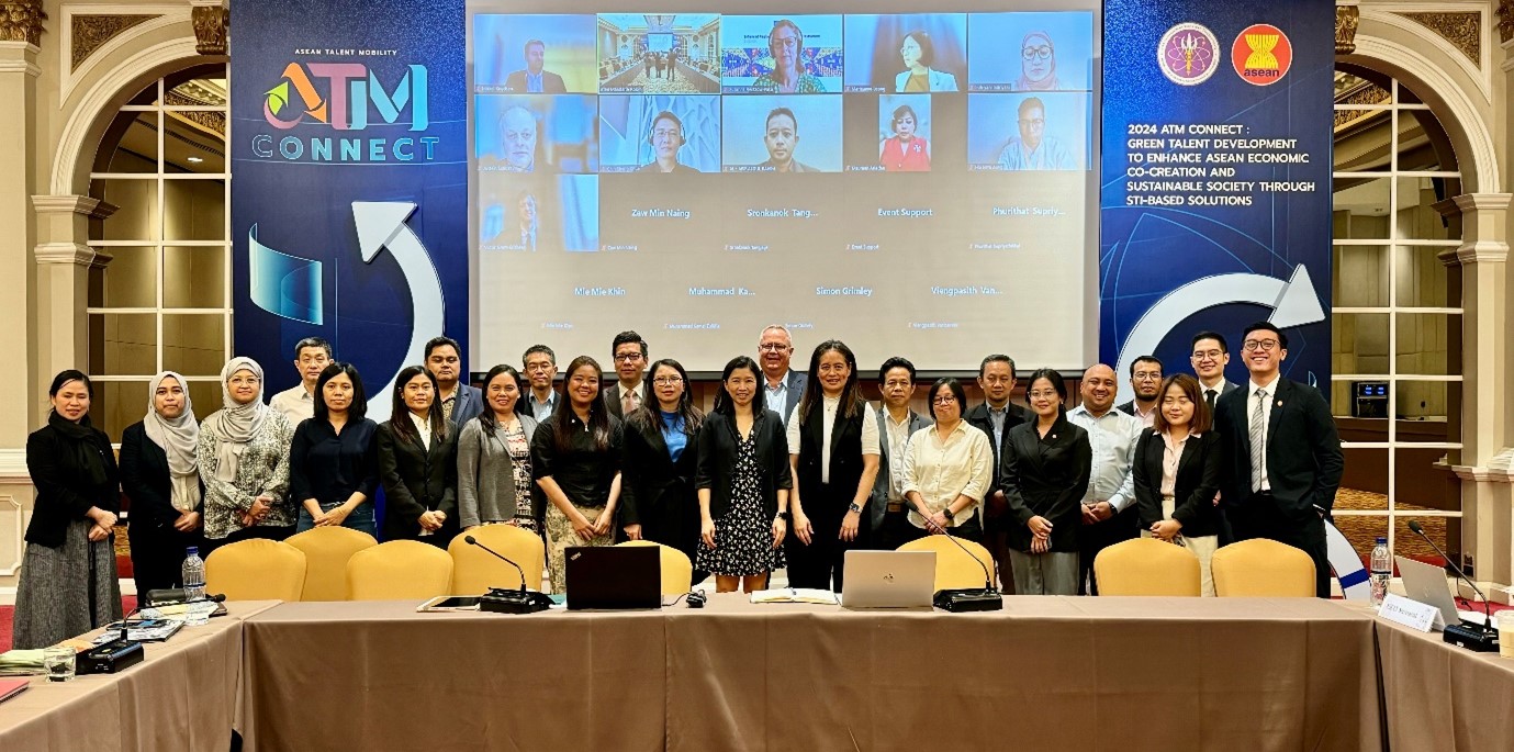 NSTDA joins the 2024 ATM CONNECT: Green Talent Development to Enhance ASEAN Economic Co-Creation ...