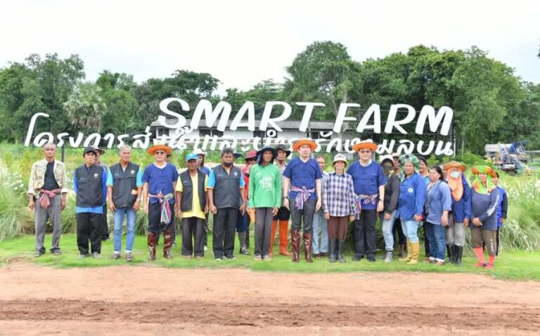 รองอธิบดีกรมชลประทาน ลงพื้นที่ติดตามโครงการชลประทานอัจฉริยะ ในพื้นที่โครงการส่งน้ำและบำรุงรักษา ...